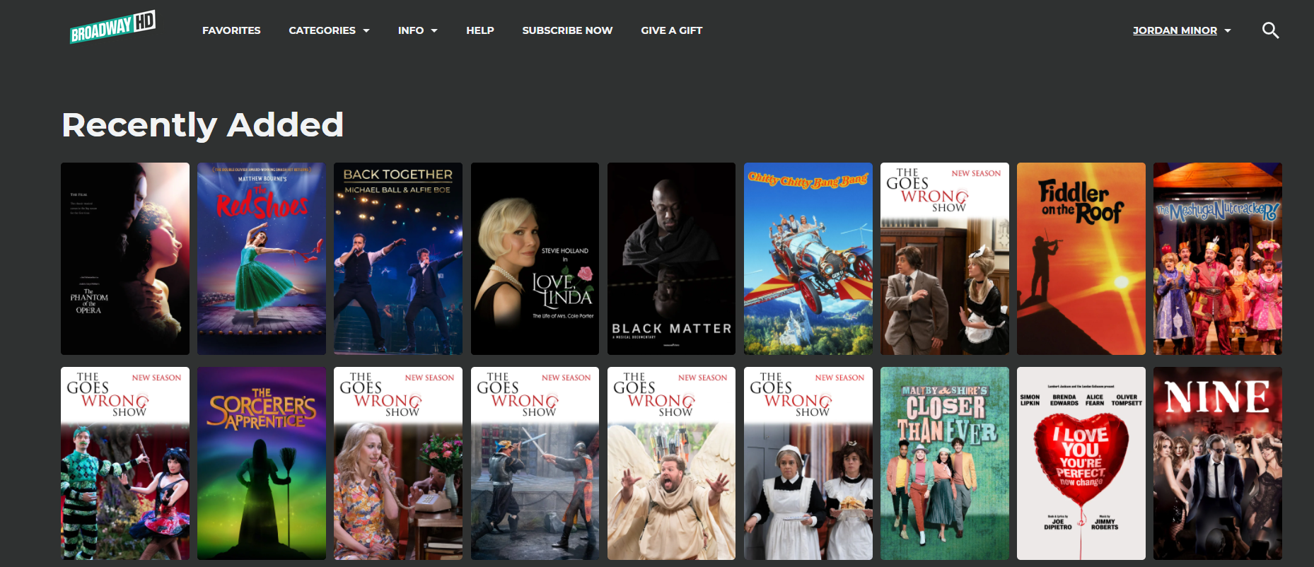 BroadwayHD Review: Streaming Theatre at Home | ForeverWatch